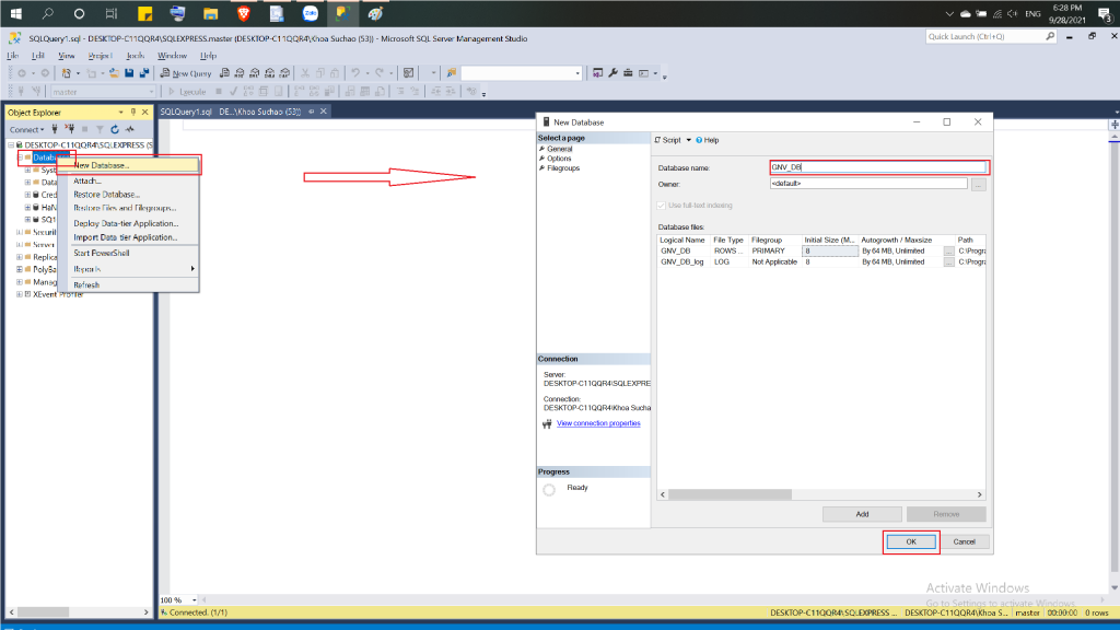 Import Dữ Liệu Từ Excel Vào Sql Server Học Viện Gnv1